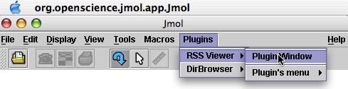 JMol/JChemPaint CMLRSS Tutorial